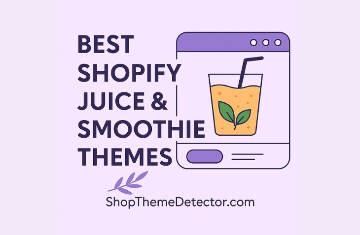 3 Best Shopify Juice & Smoothies Themes