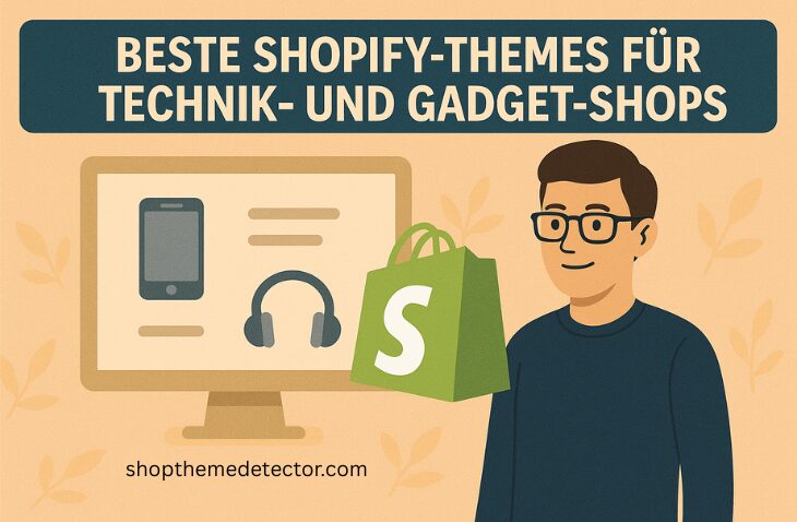 Die 4 besten Shopify-Themes für Gadget-Stores 2026